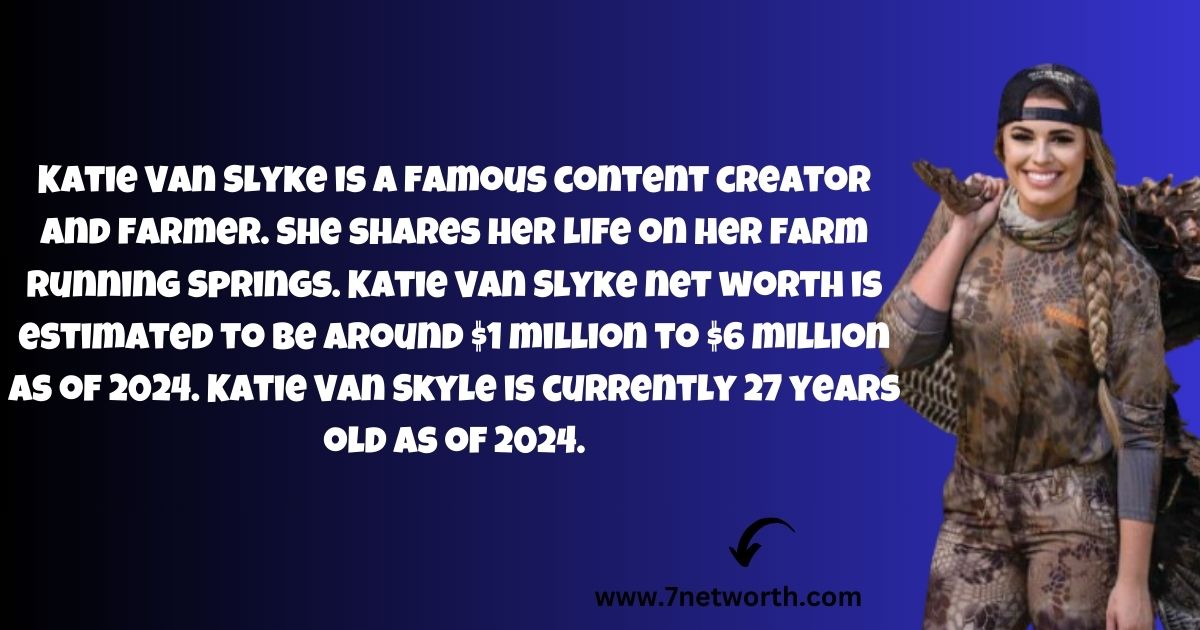 Katie Van Slyke Net Worth, and Biography